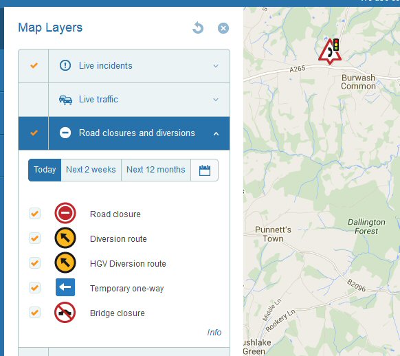 Roadworks – Brightling, East Sussex – village website